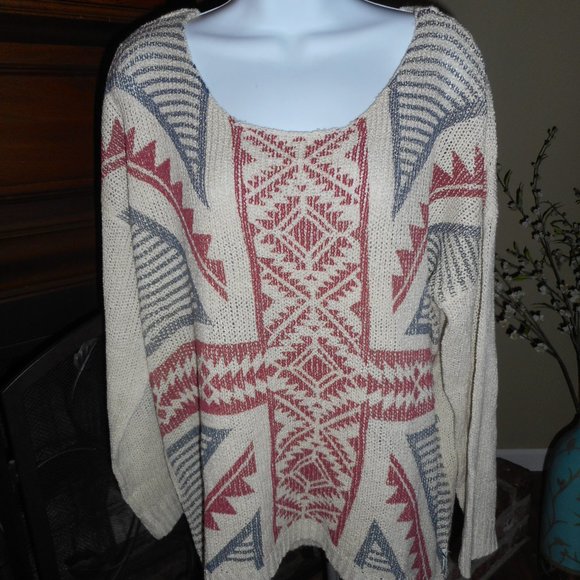 Seven7 | Sweaters | Nwt Seven 7 Union Jack England Sweater Large | Poshmark